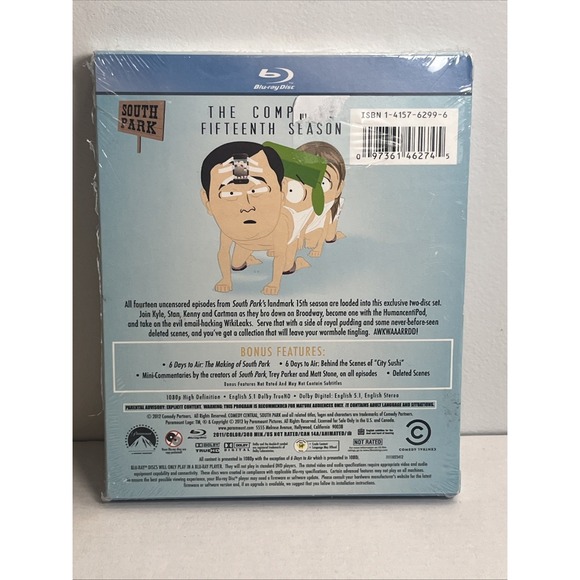 Media | South Park The Complete Fifteenth Season Bluray 211 2disc Set ...